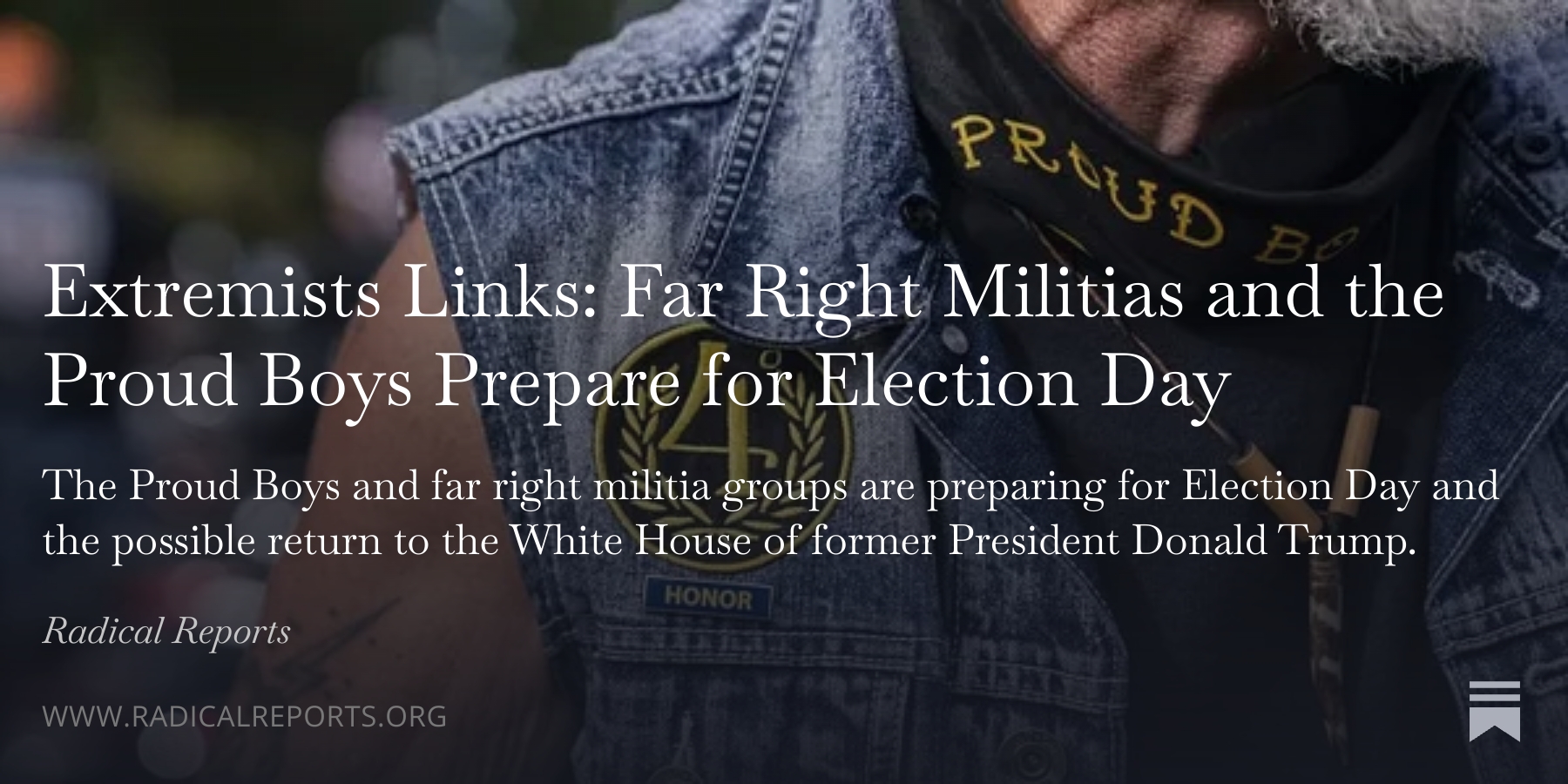 Extremists Links: Far Right Militias and the Proud Boys Prepare for ...